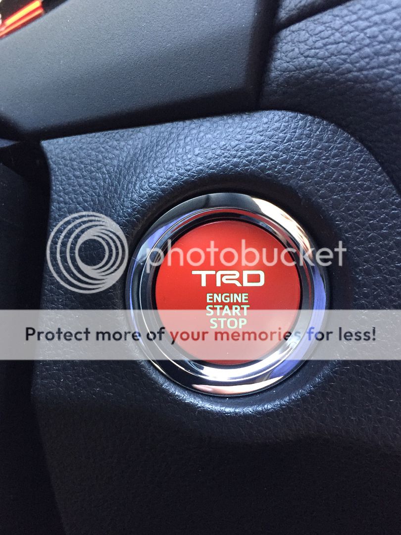 TRD Push Start/Stop Button Installed | Toyota RAV4 Forums